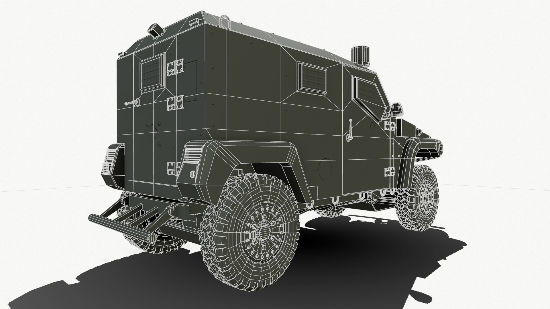 Arquus Dagger 4x4 Light Armored Vehicle model - TurboSquid 1842285