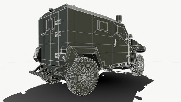 Arquus Dagger 4x4 Light Armored Vehicle model - TurboSquid 1842285