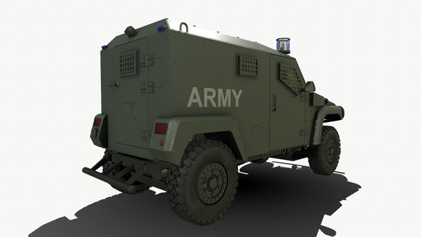 Arquus Dagger 4x4 Light Armored Vehicle model - TurboSquid 1842285