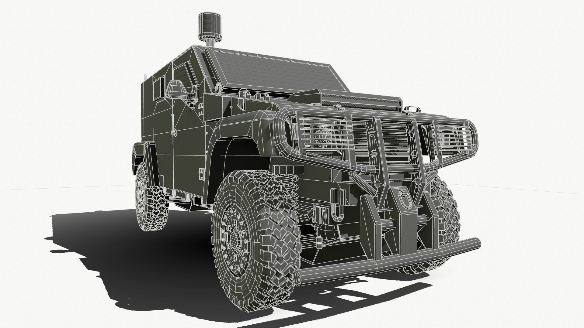 Arquus Dagger 4x4 Light Armored Vehicle model - TurboSquid 1842285