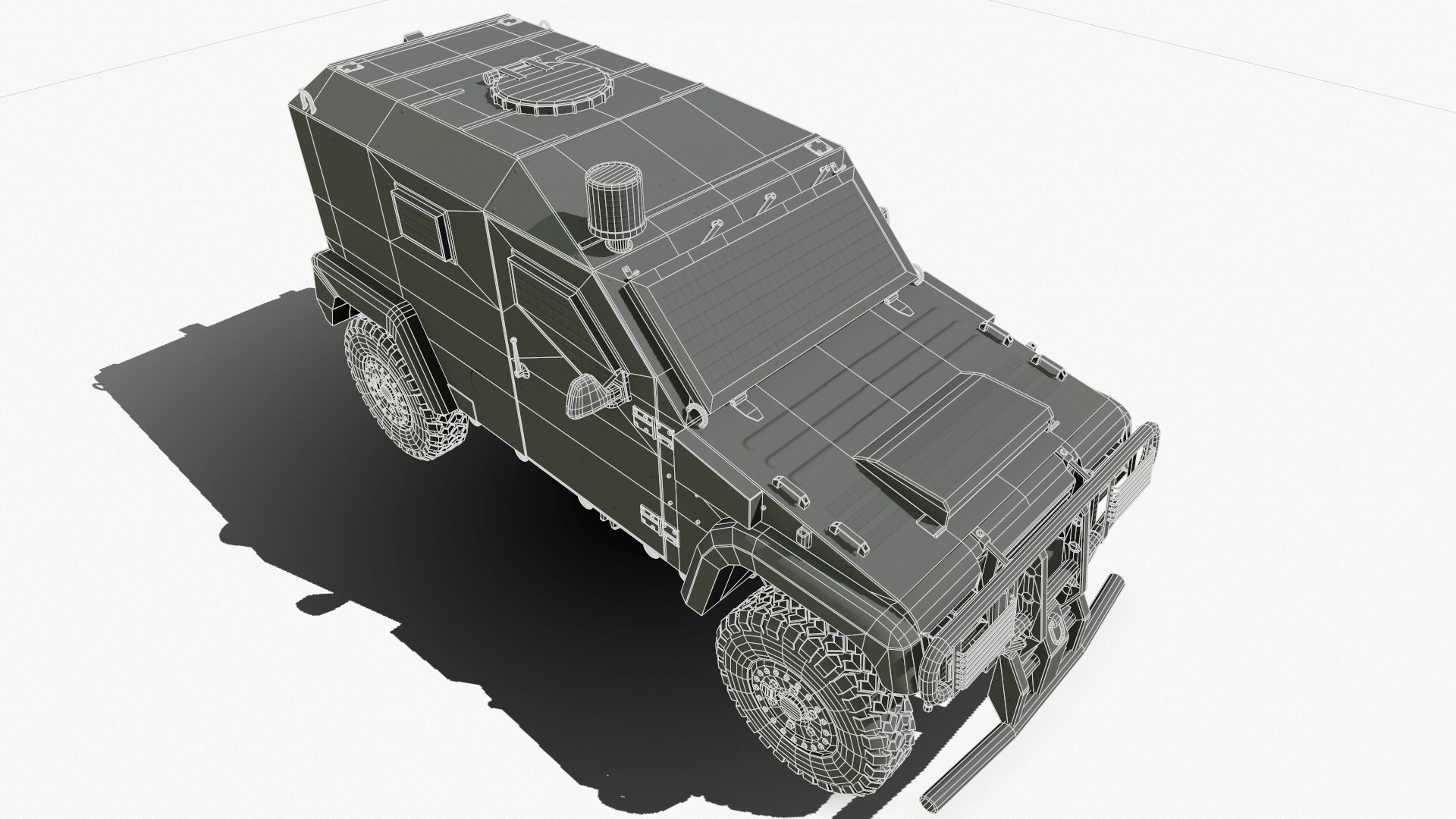 Arquus Dagger 4x4 Light Armored Vehicle model - TurboSquid 1842285