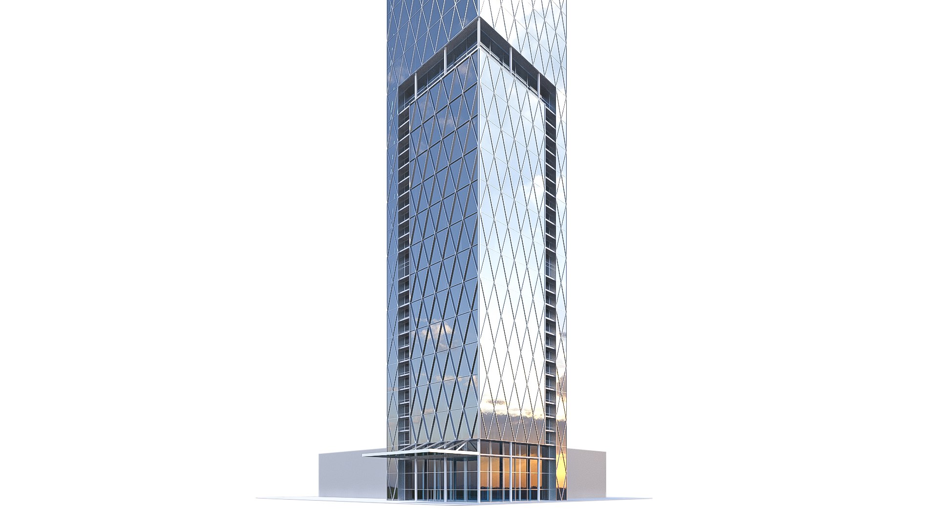 Office Towers Collection 3D Model - TurboSquid 2017458