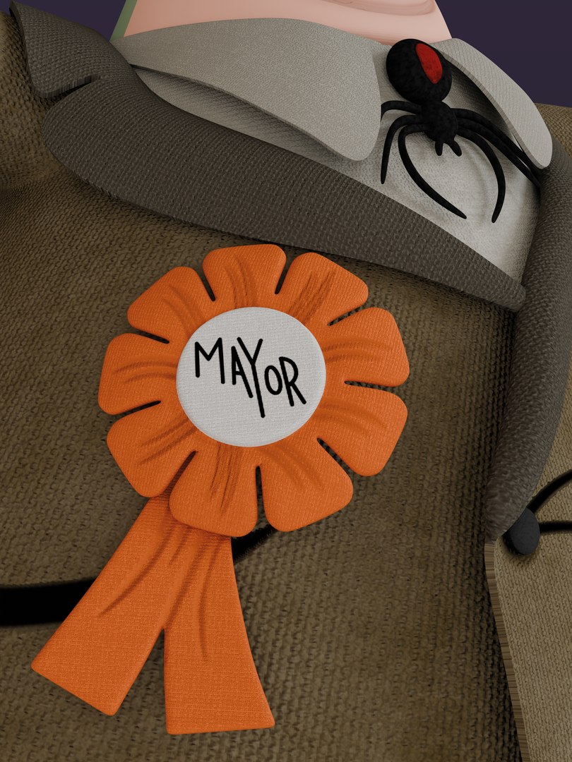 3D Mayor Model - TurboSquid 2174091