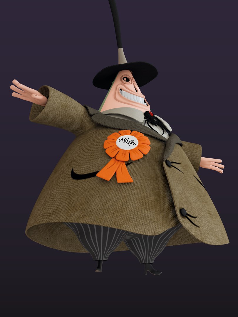 3D Mayor Model - TurboSquid 2174091
