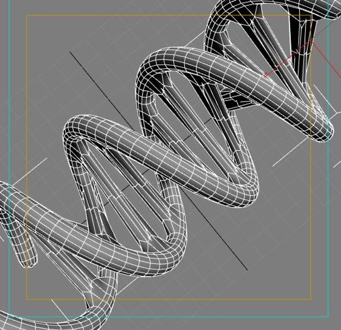 3ds max dna helix