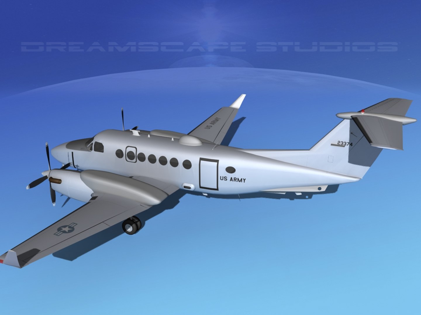 Propellers Surveillance Isr 3d Model