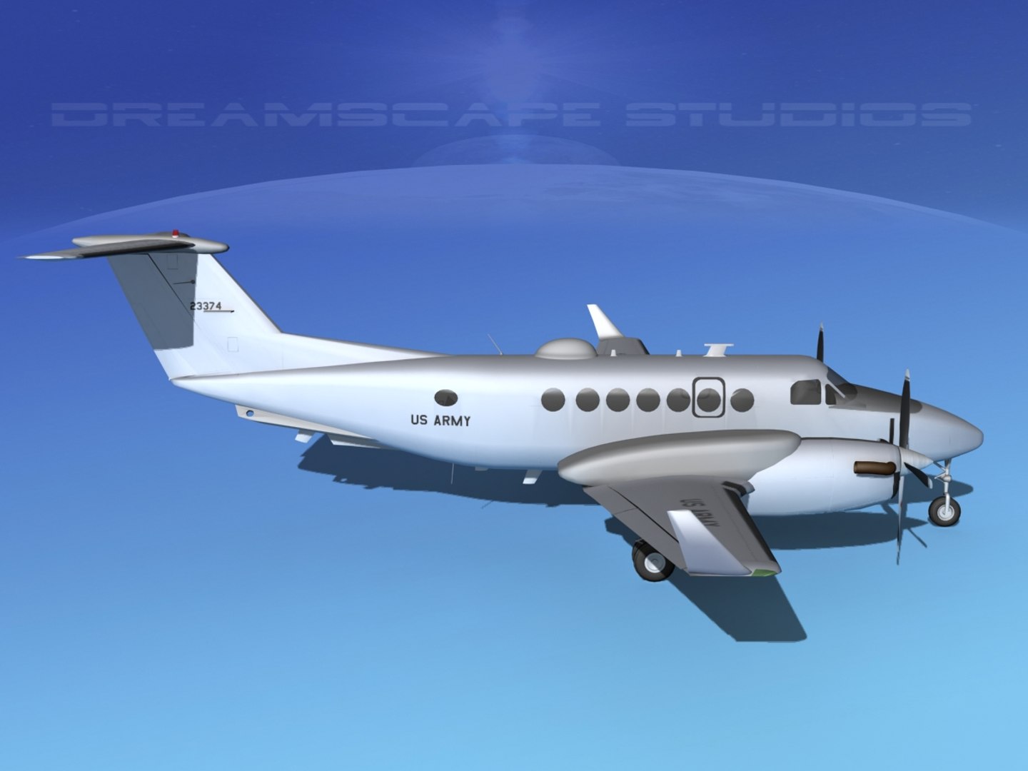 Propellers Surveillance Isr 3d Model