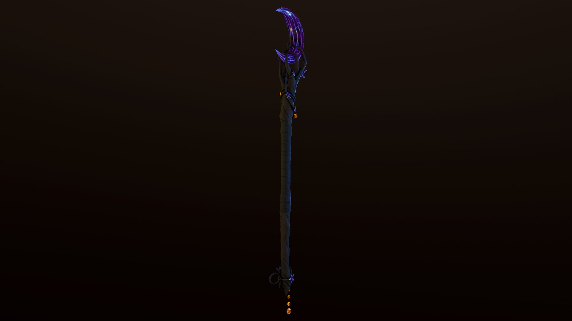 3D Model Magic Staff - TurboSquid 1636458