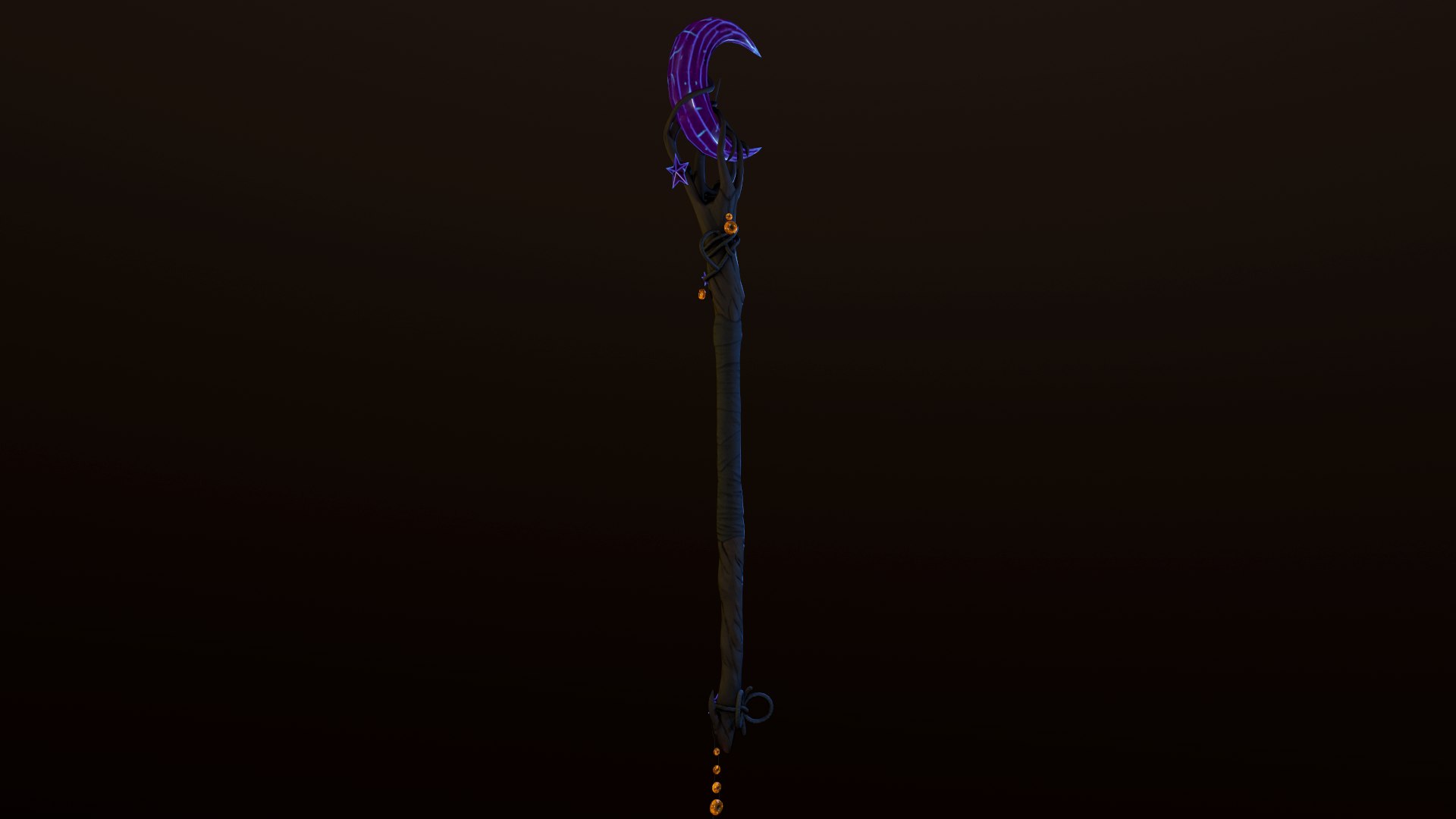 3D Model Magic Staff - TurboSquid 1636458