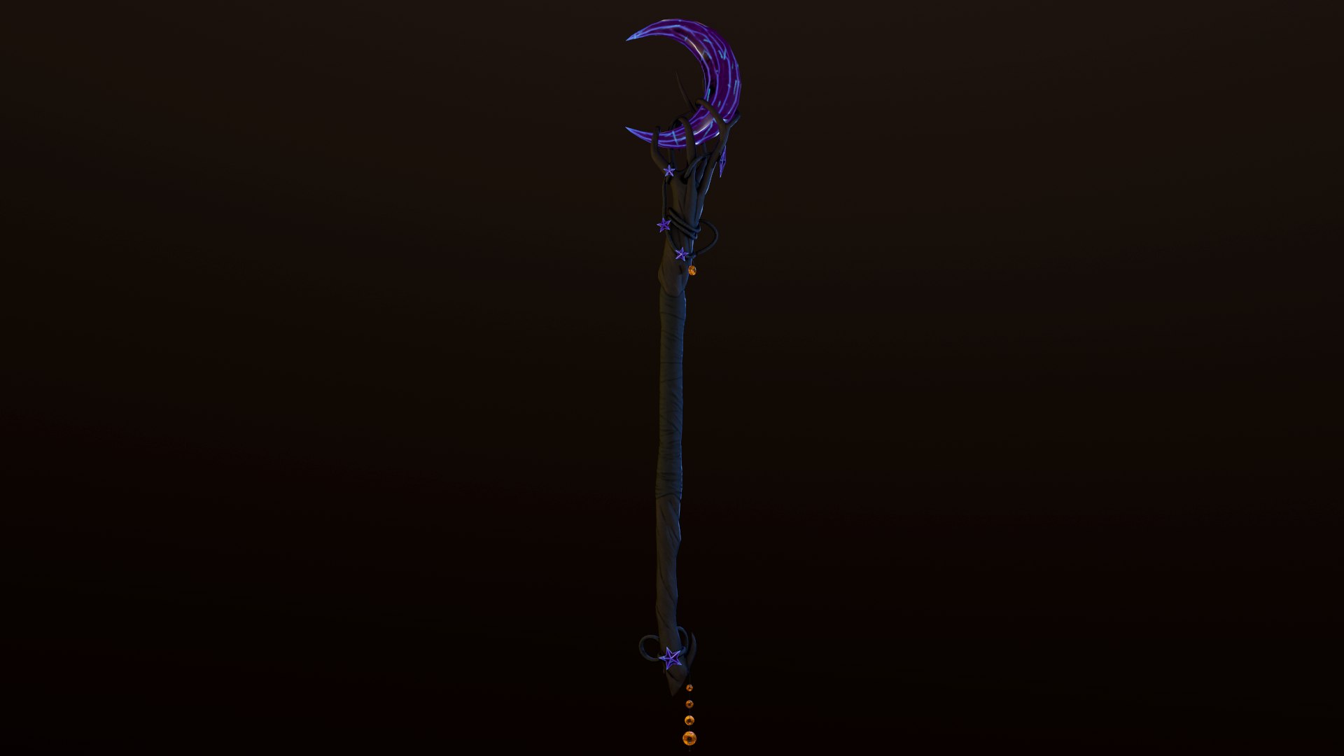 3D Model Magic Staff - TurboSquid 1636458
