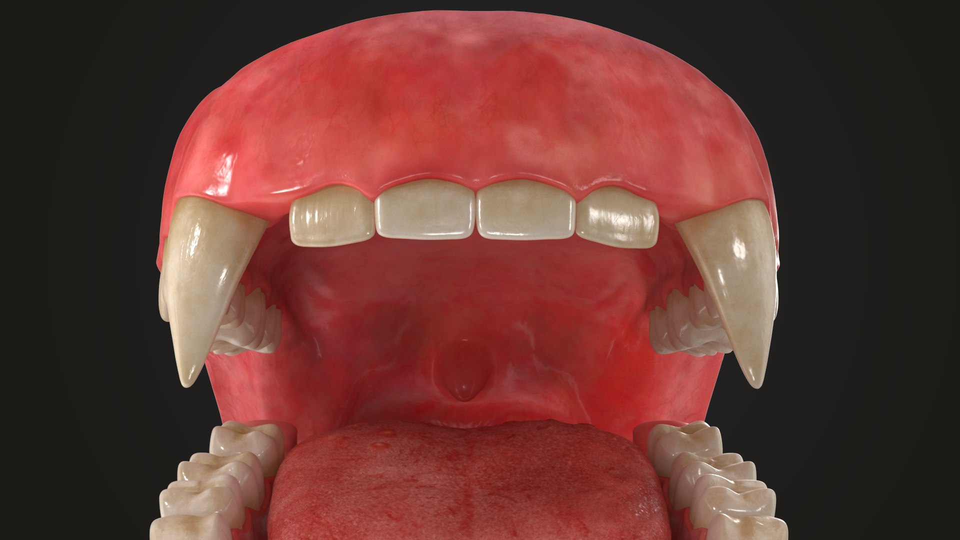 Creature Jaw Rig 3ds MAX model - TurboSquid 1781587