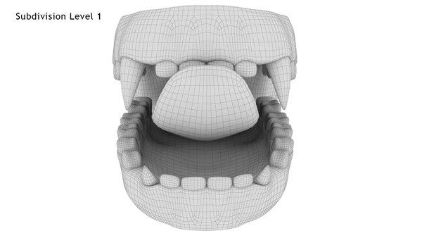 Creature Jaw Rig 3ds MAX model - TurboSquid 1781587