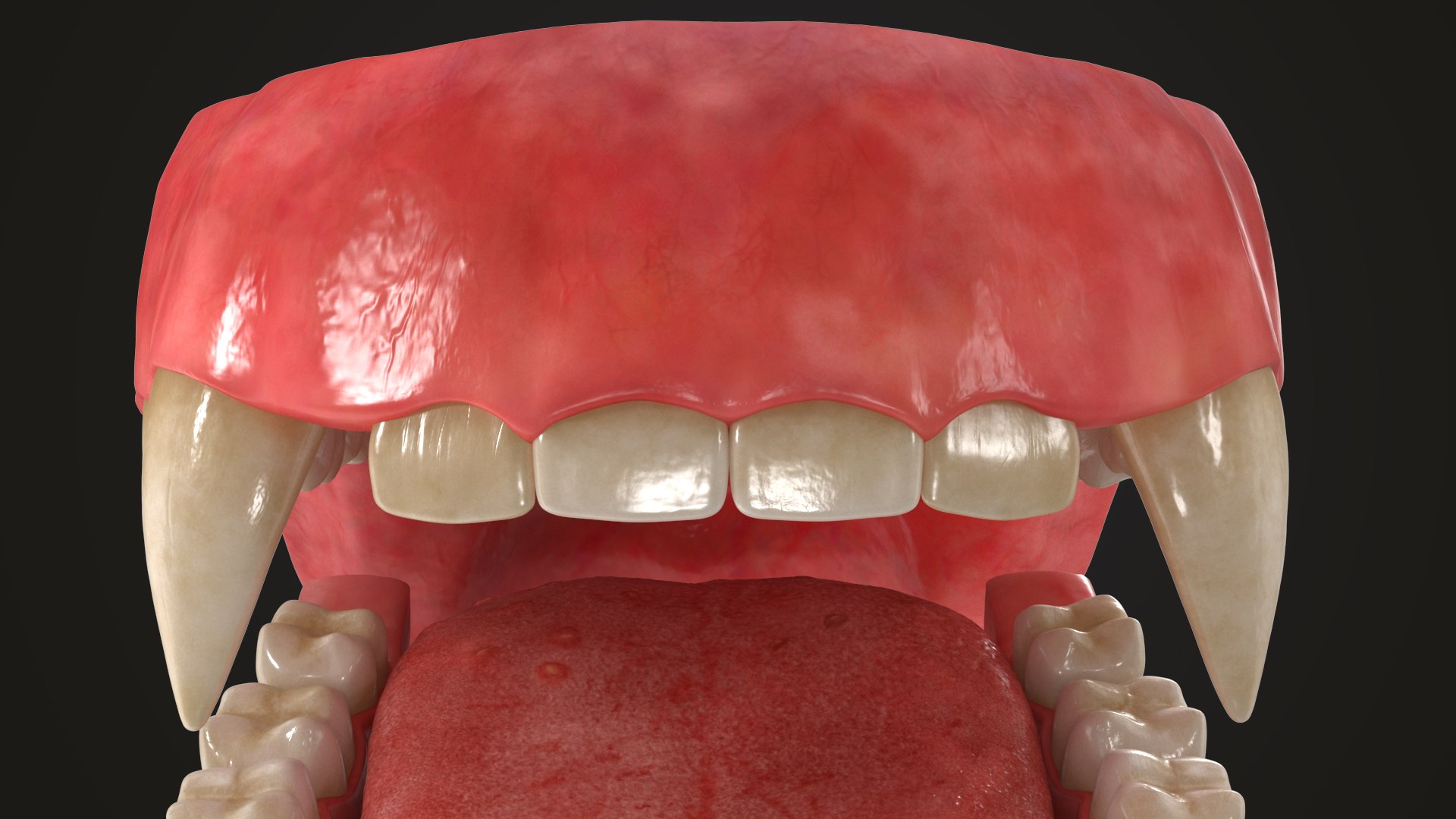 Creature Jaw Rig 3ds MAX model - TurboSquid 1781587