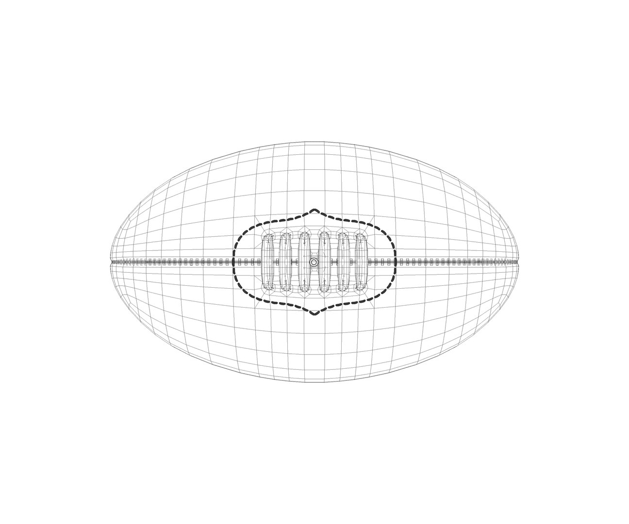 3D Aussie Rules Football Ball Yellow Model - TurboSquid 2275978