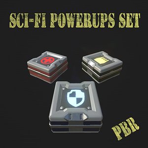 3D Powerup Models | TurboSquid
