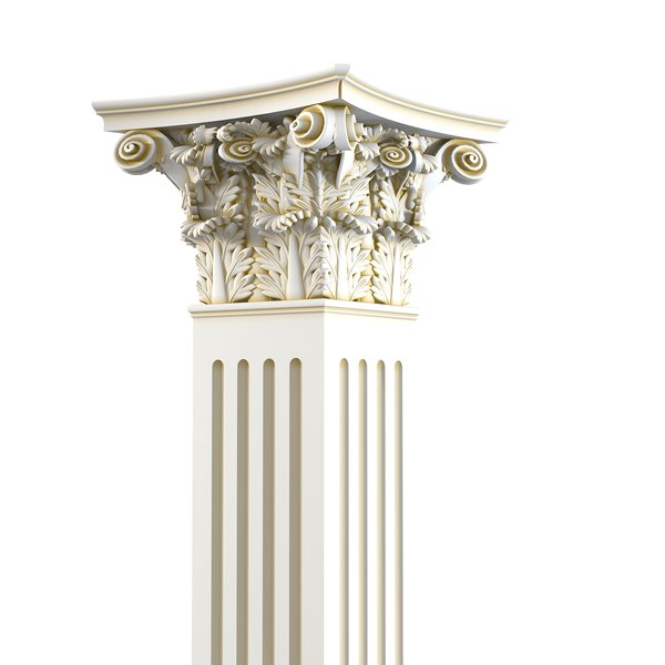 modelo 3d Columna corintia - TurboSquid 795298