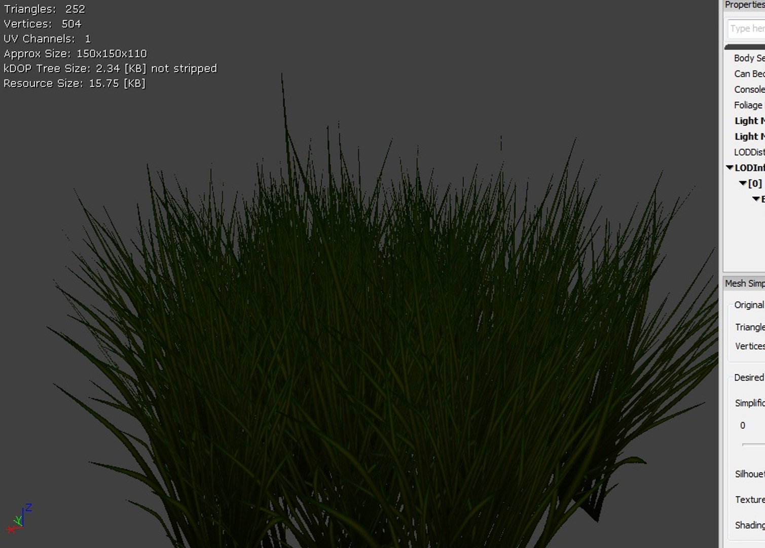 max grass udk billboard