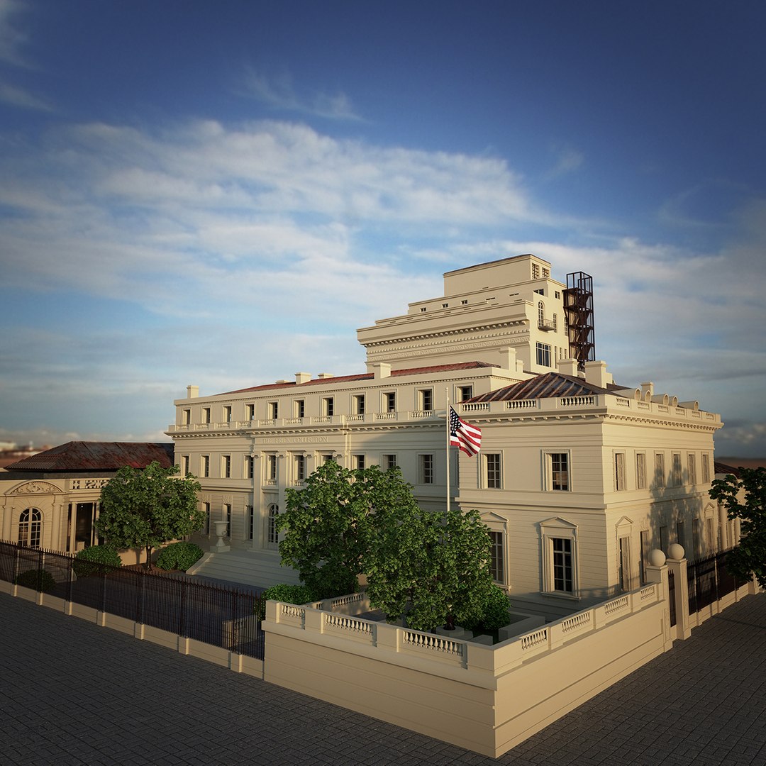 3D Model The Frick Collection - TurboSquid 2059460