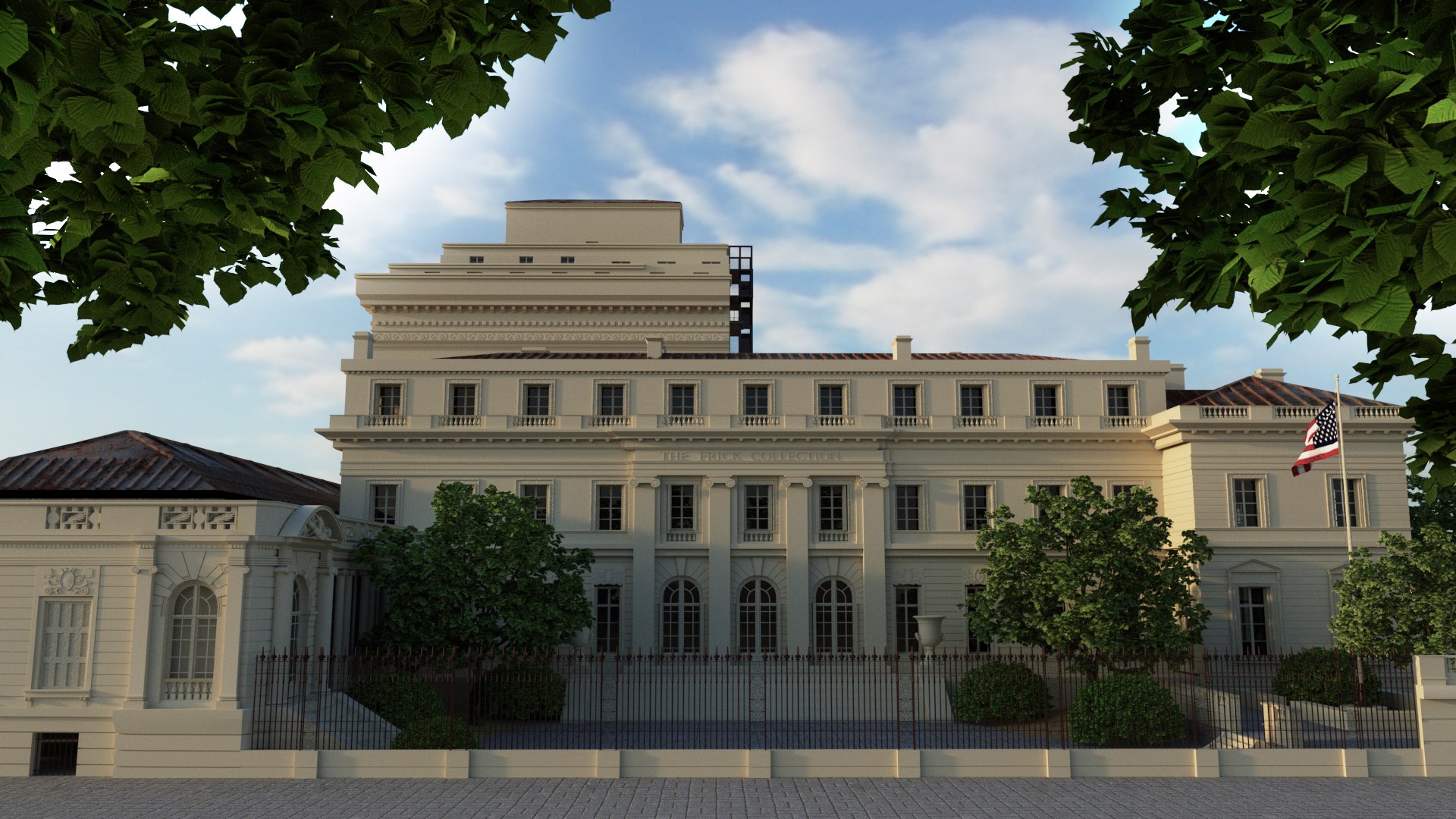3D Model The Frick Collection - TurboSquid 2059460
