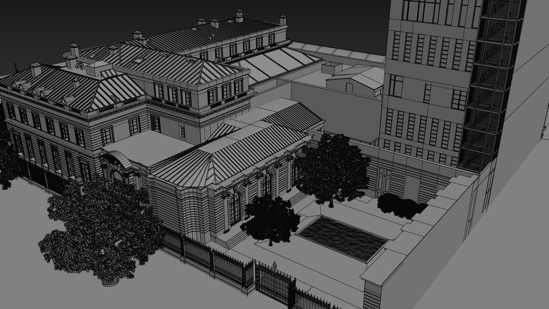 3D Model The Frick Collection - TurboSquid 2059460