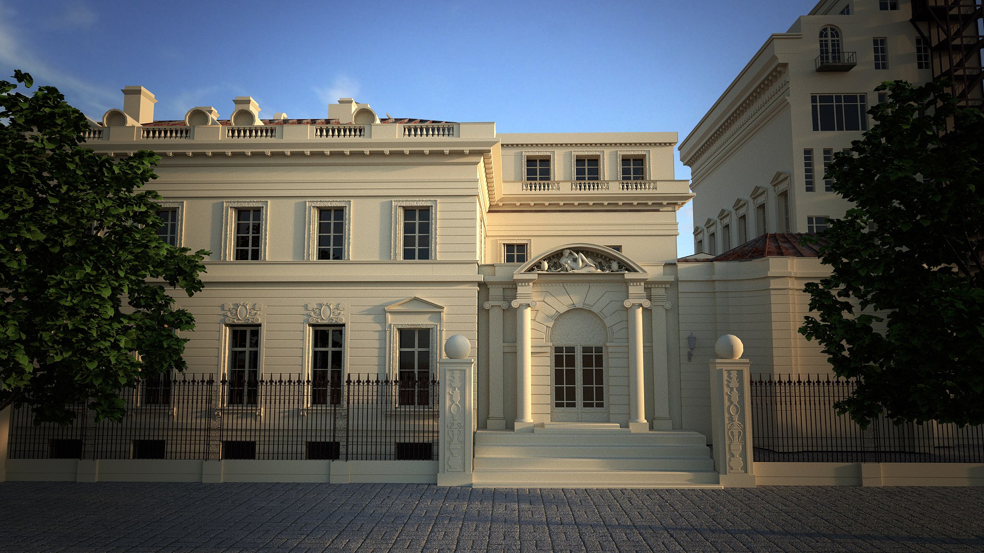 3D Model The Frick Collection - TurboSquid 2059460