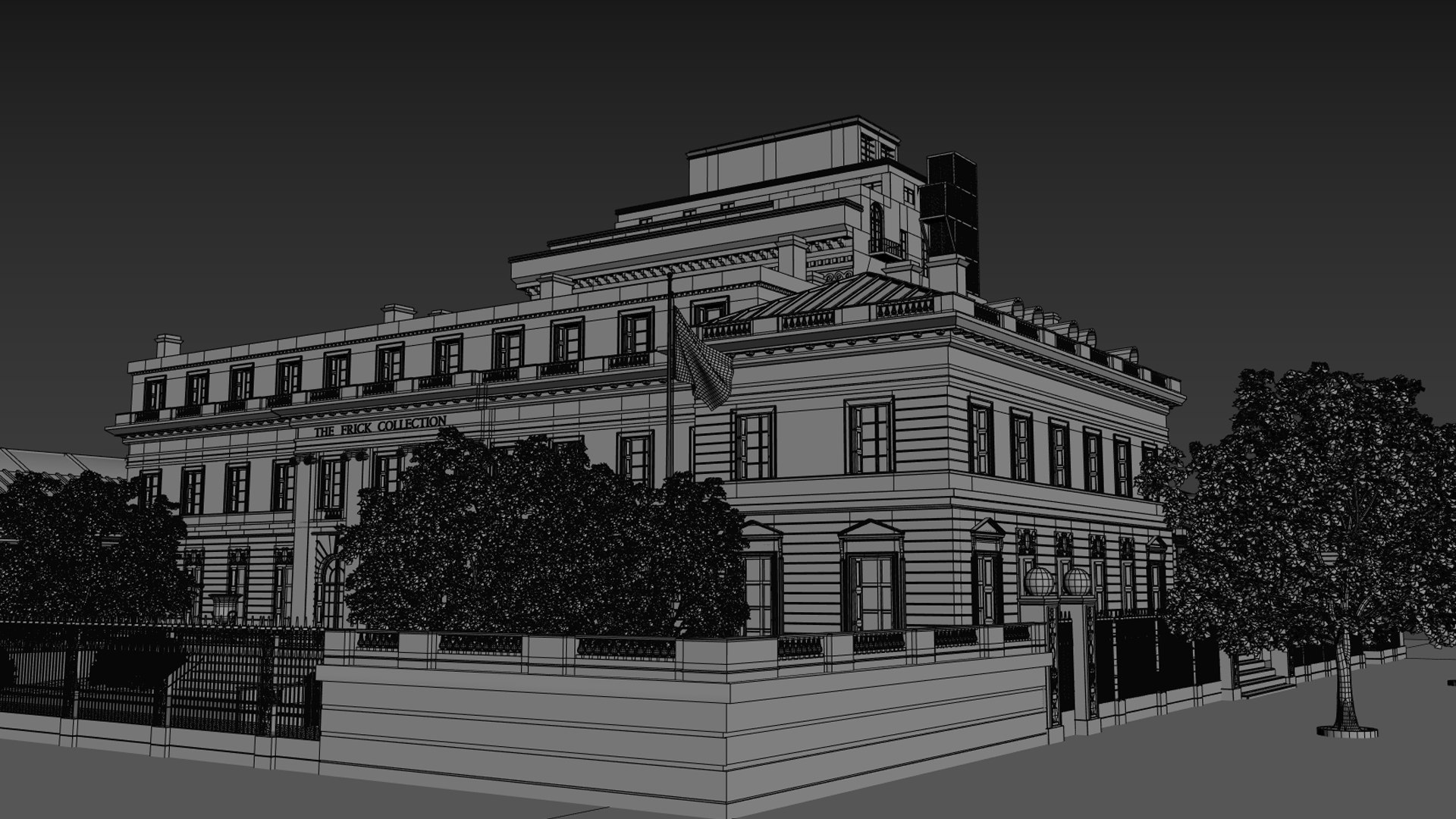 3D Model The Frick Collection - TurboSquid 2059460