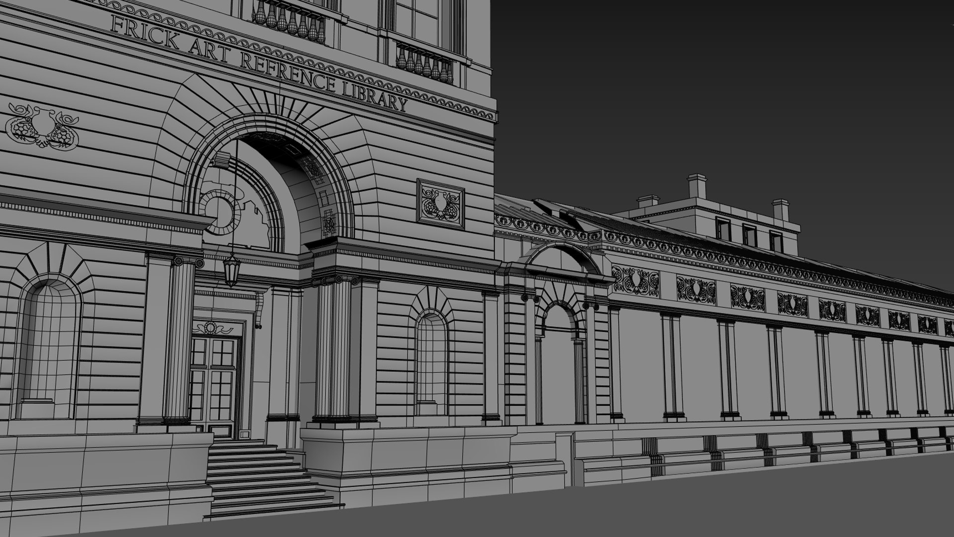 3D Model The Frick Collection - TurboSquid 2059460