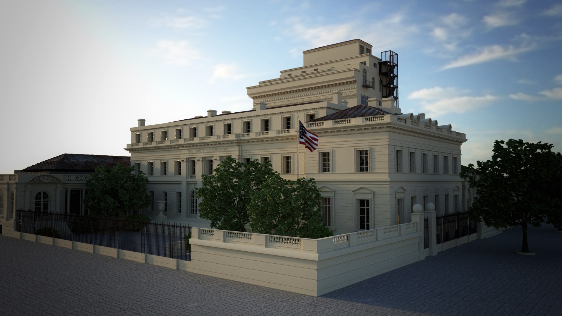 3D Model The Frick Collection - TurboSquid 2059460