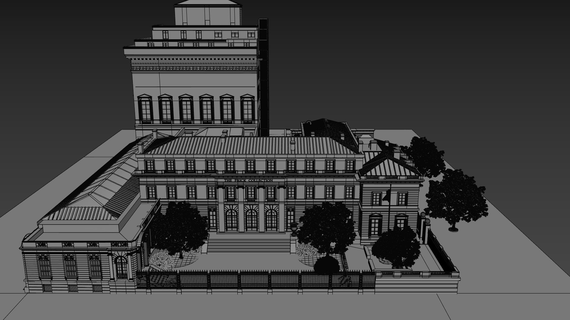 3D Model The Frick Collection - TurboSquid 2059460