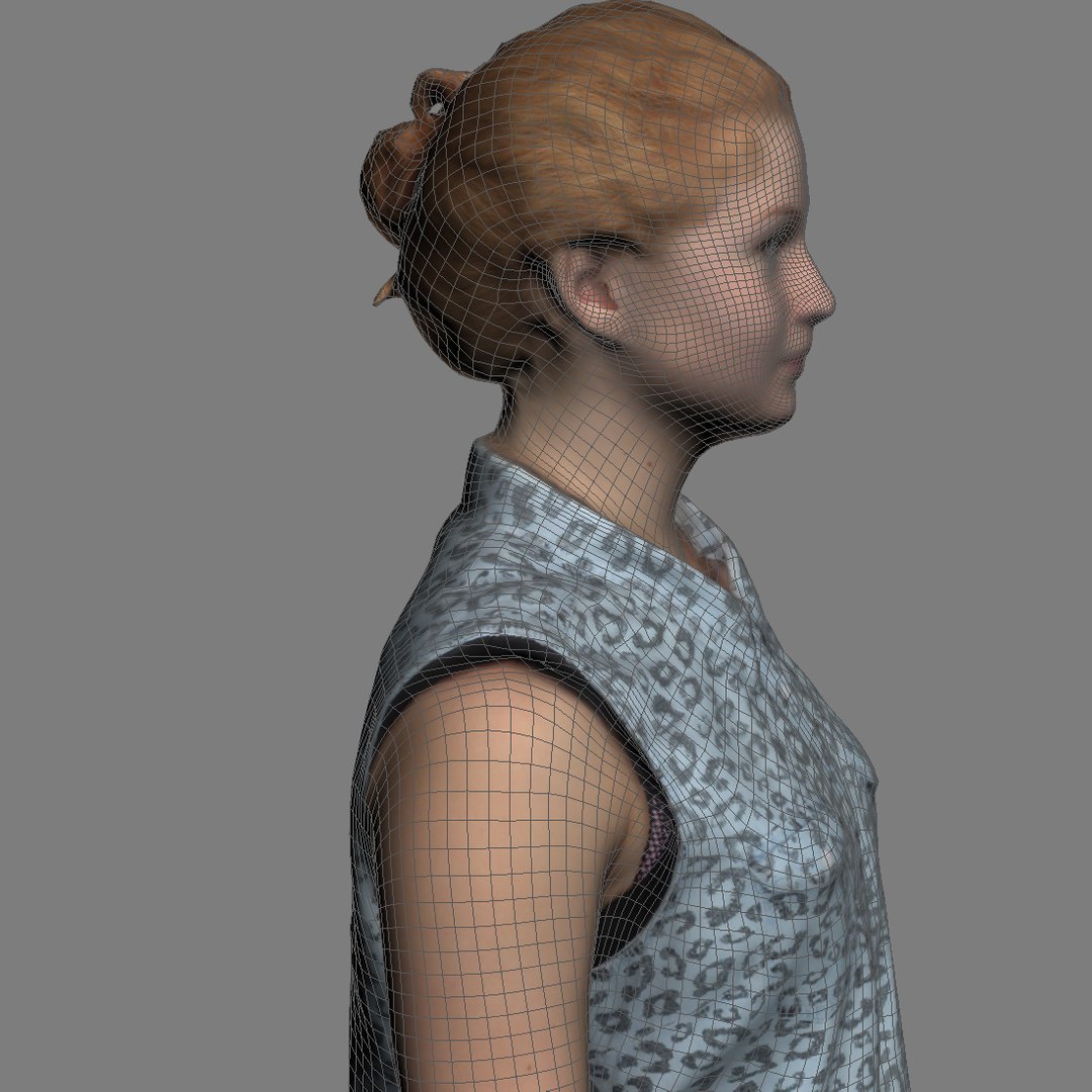 Realistic Human 3d Model