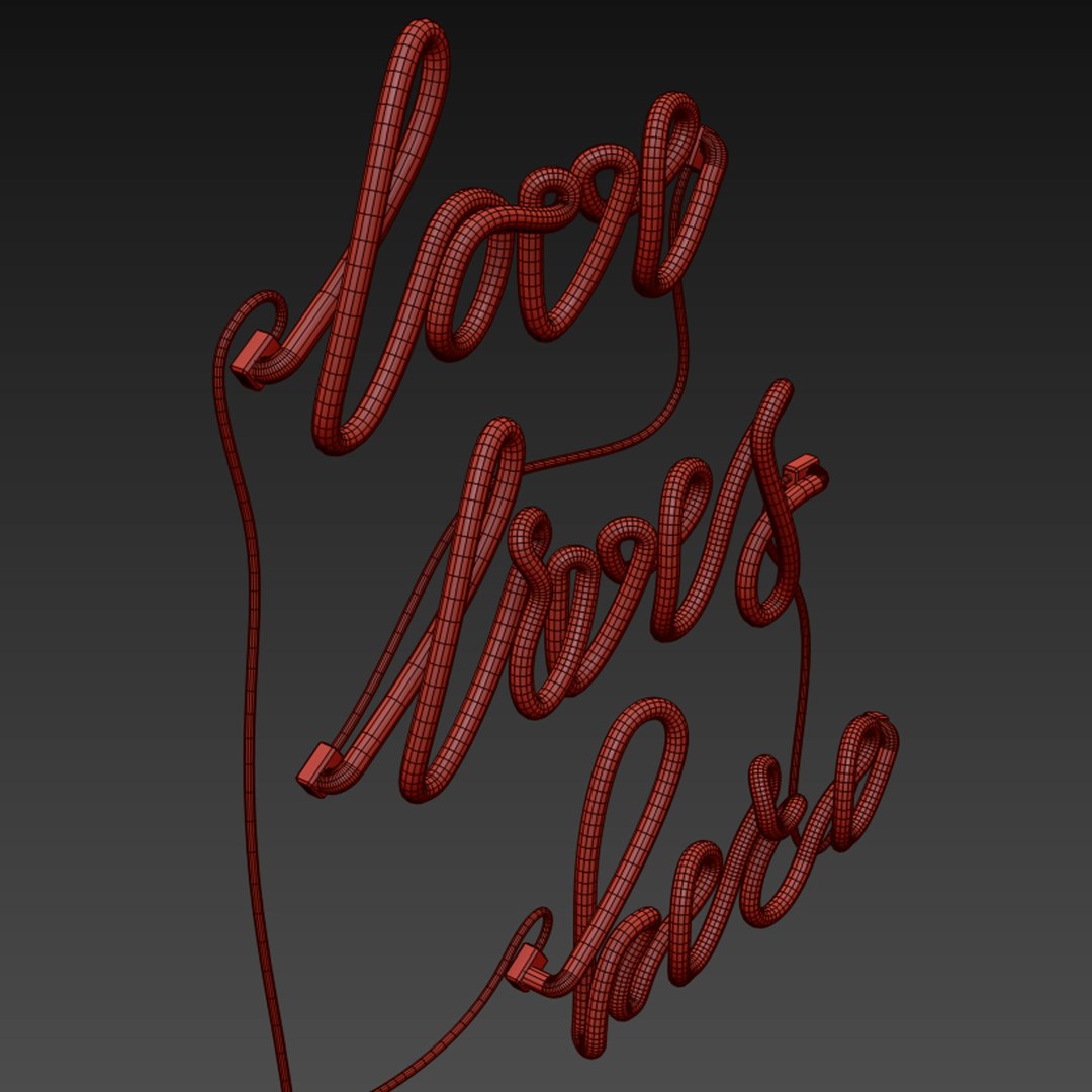 3D Model Light Modules Set 101 Neon - TurboSquid 1805135