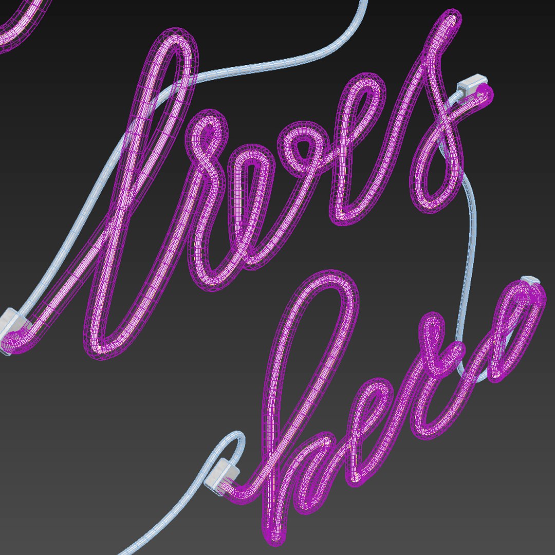 3D Model Light Modules Set 101 Neon - TurboSquid 1805135