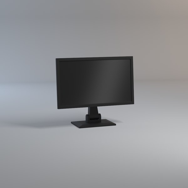 Tv monitor 3D model - TurboSquid 1495699