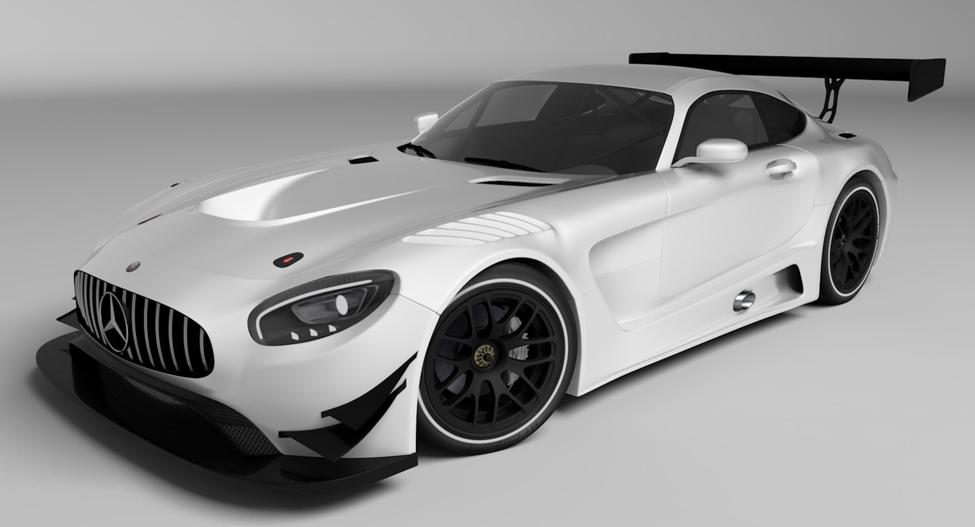 C4d Mercedes-benz Amg Gt3 3