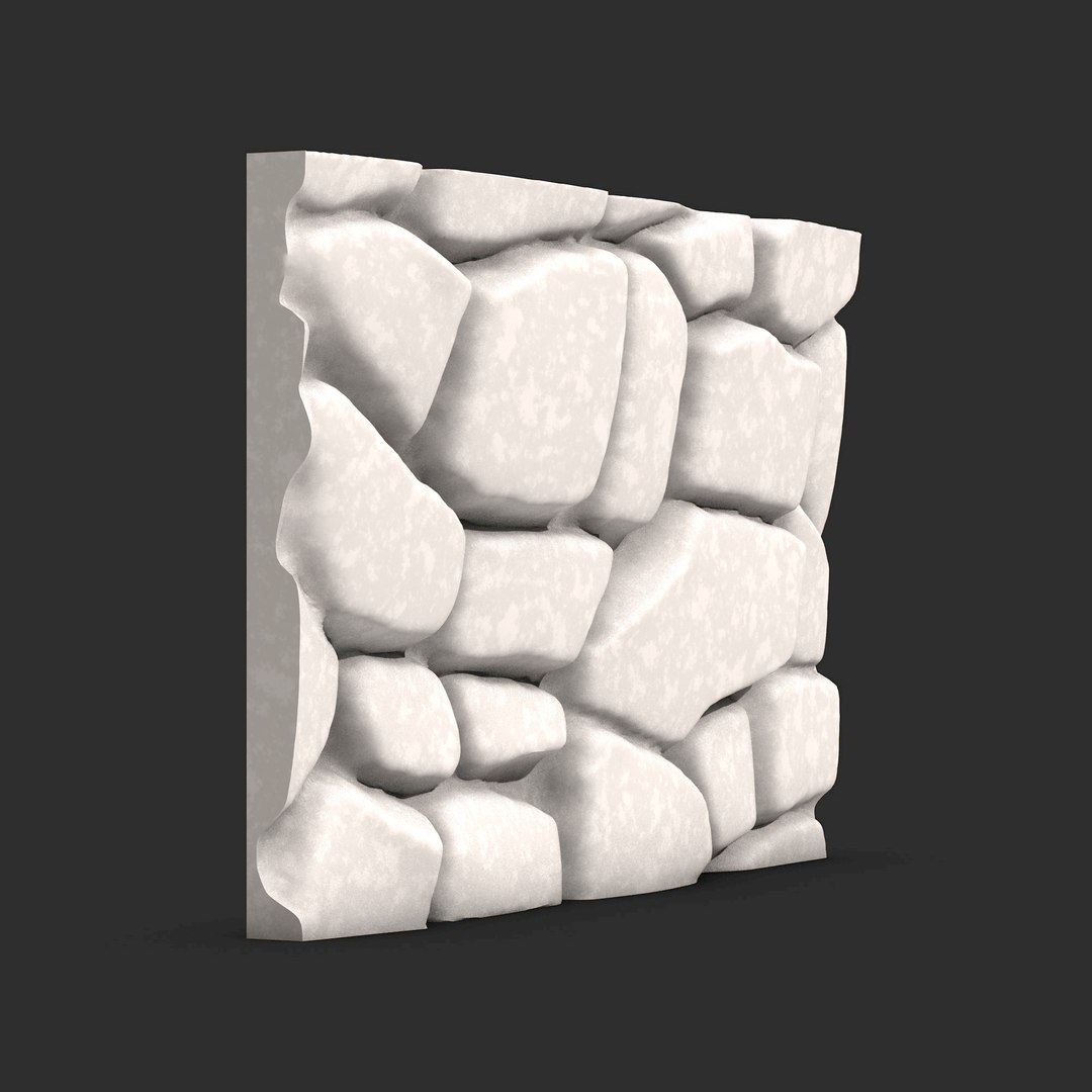 Stone Wall 031 Model - TurboSquid 2301787