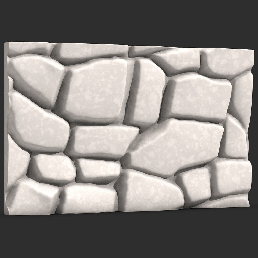 Stone Wall 031 Model - TurboSquid 2301787