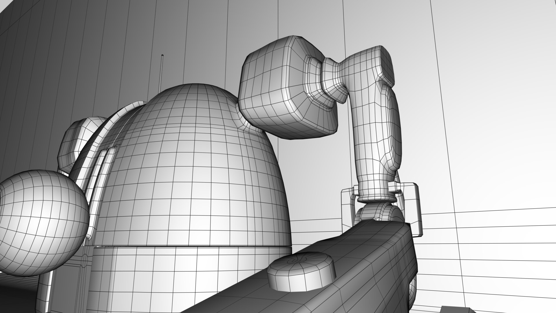 Pbr Robot 3D Model - TurboSquid 1219259