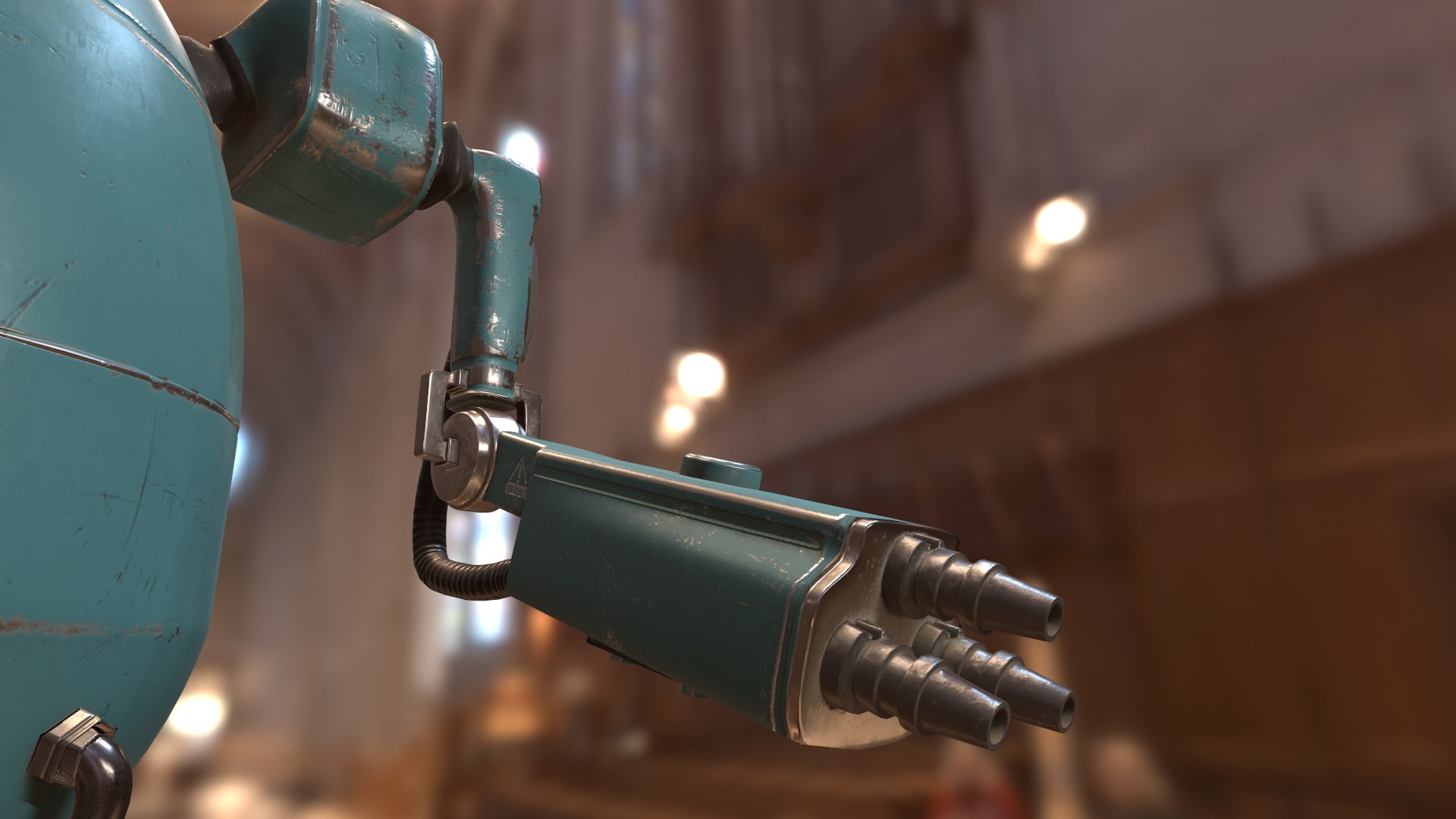 Pbr Robot 3D Model - TurboSquid 1219259