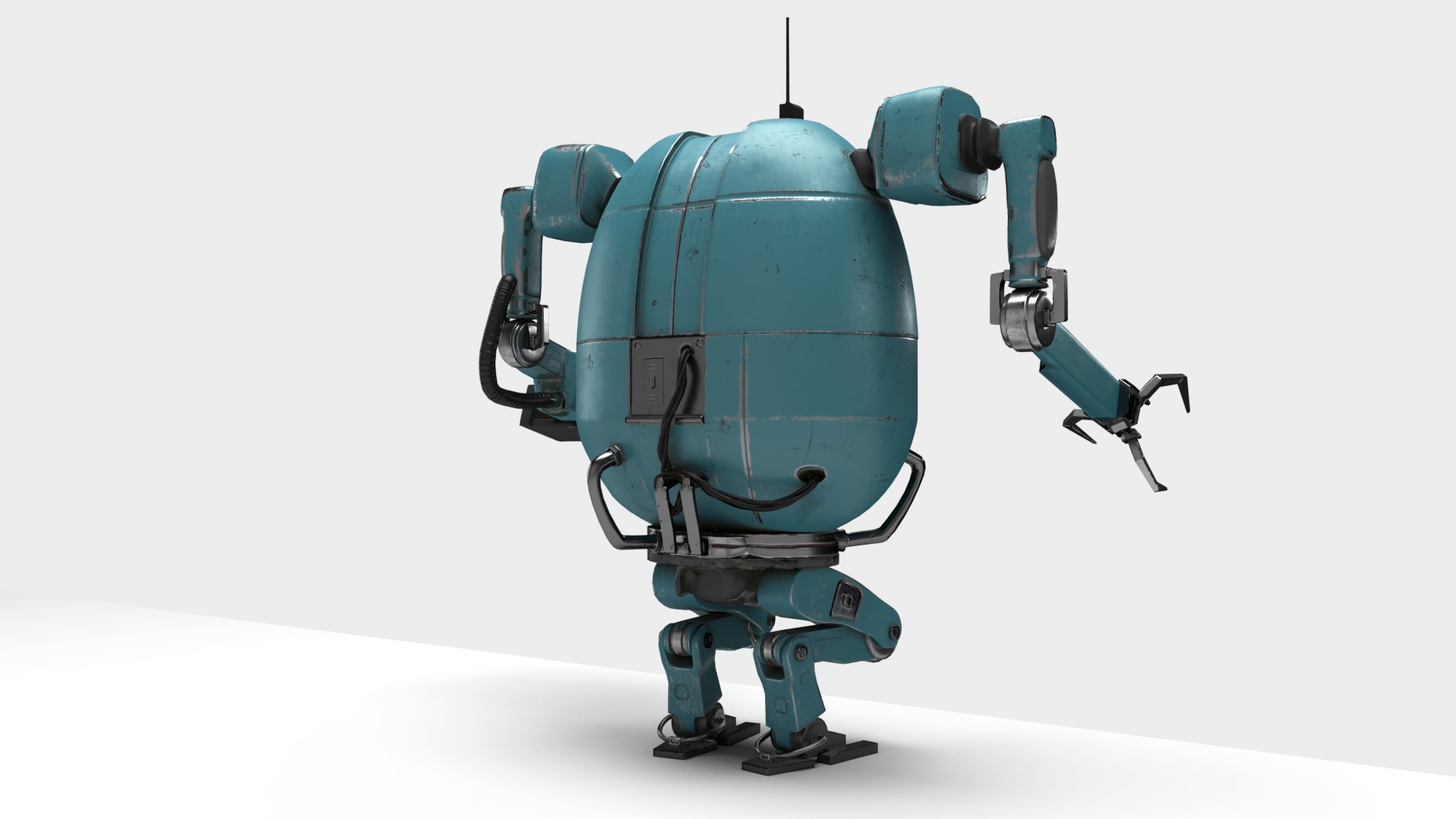 Pbr Robot 3D Model - TurboSquid 1219259