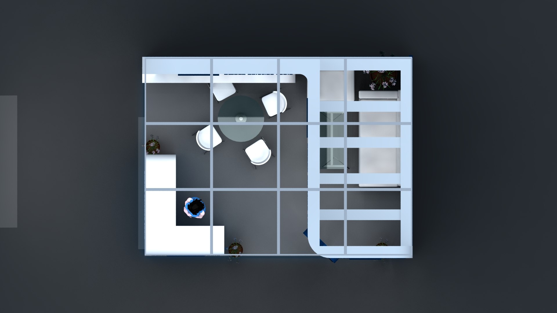 2 SIDE OPEN STAND model - TurboSquid 1990461
