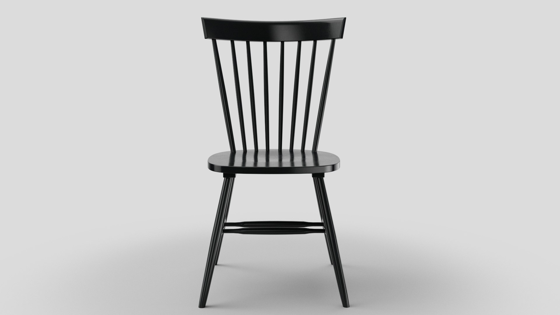 3D Parker Spindle Dining Chair - TurboSquid 2326830