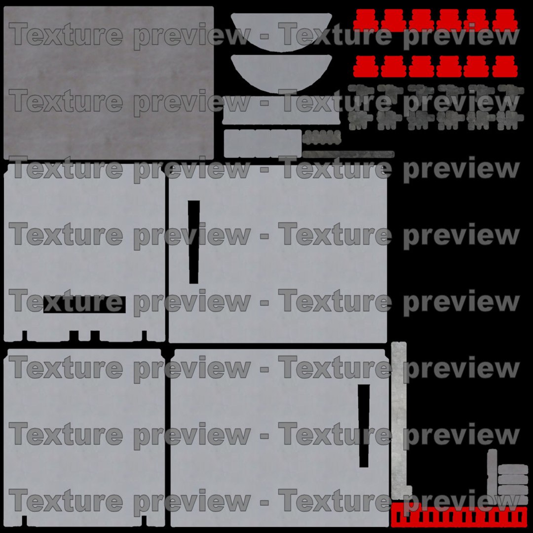 3d Theater Building Movie Model
