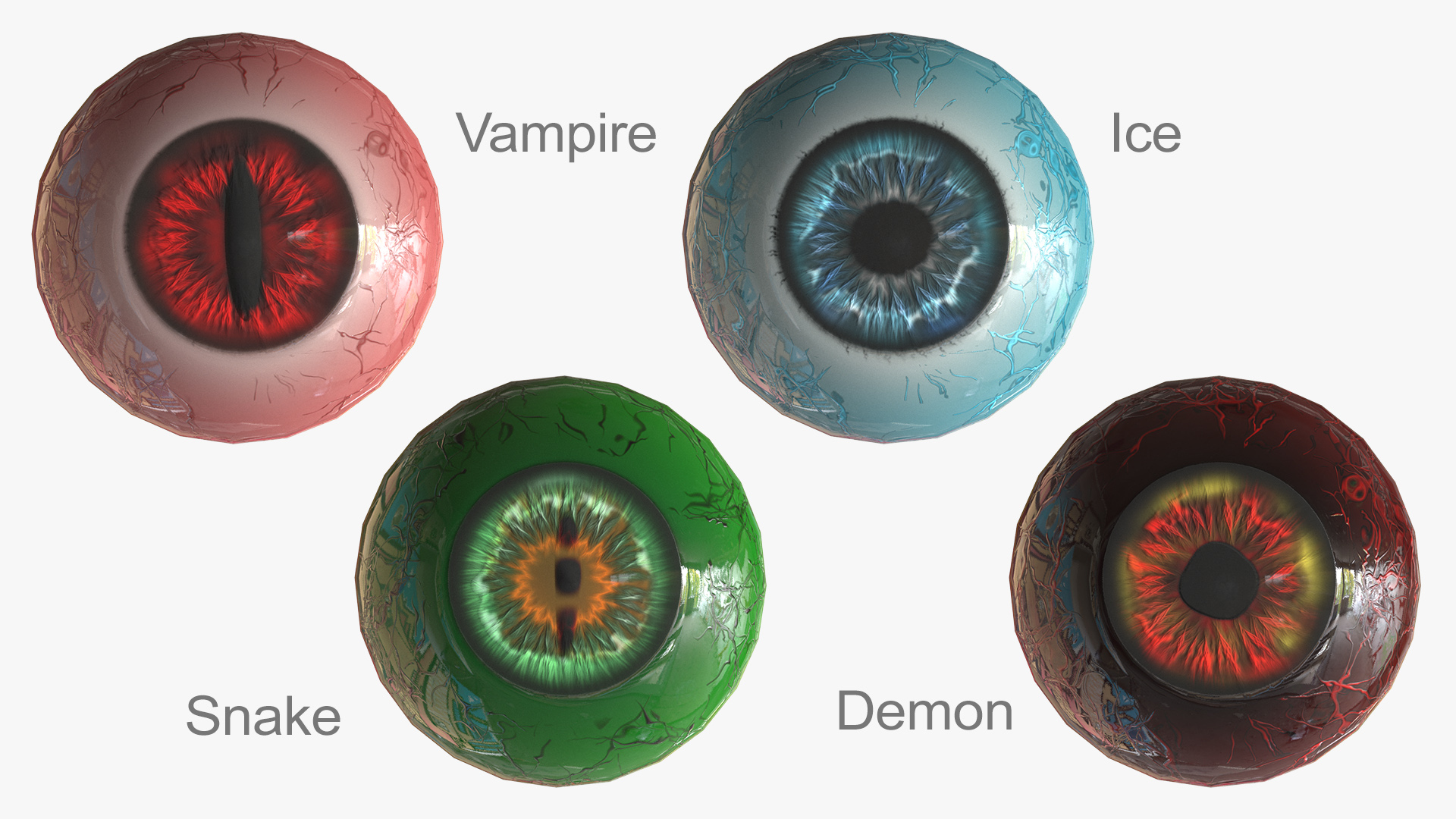 3D model realistic eyeball generator eyes - TurboSquid 1663849