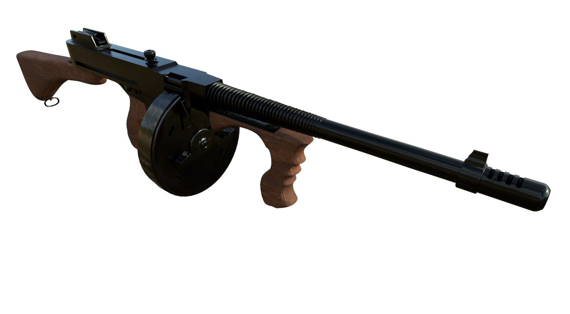 3D Thompson Machine 1928 Model - TurboSquid 1228980