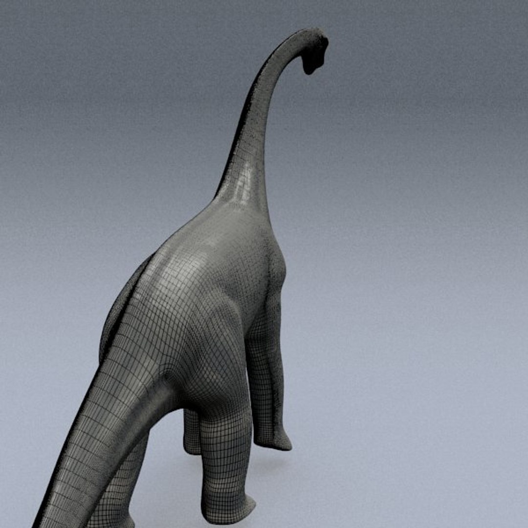 Brachiosaurus 3D model - TurboSquid 582173