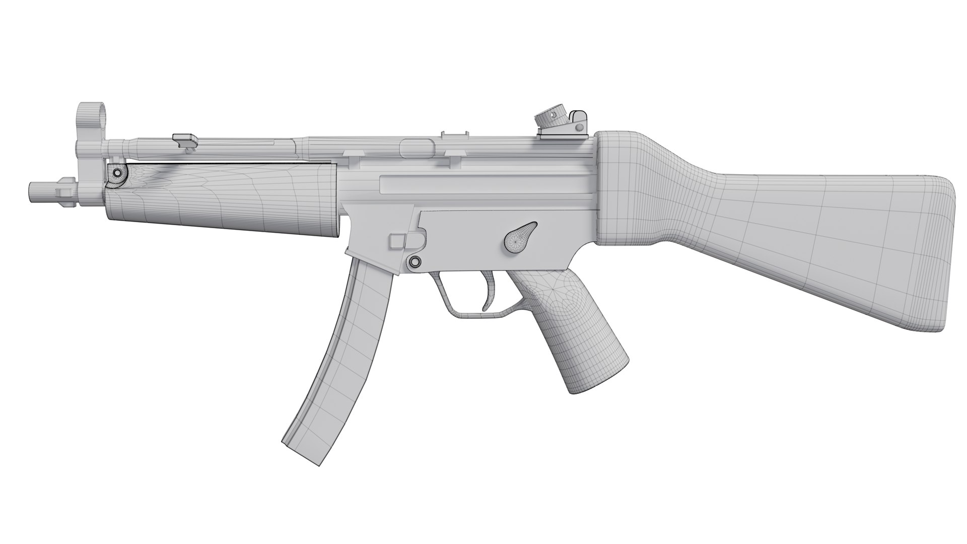 MP5 3D Model - TurboSquid 2394663