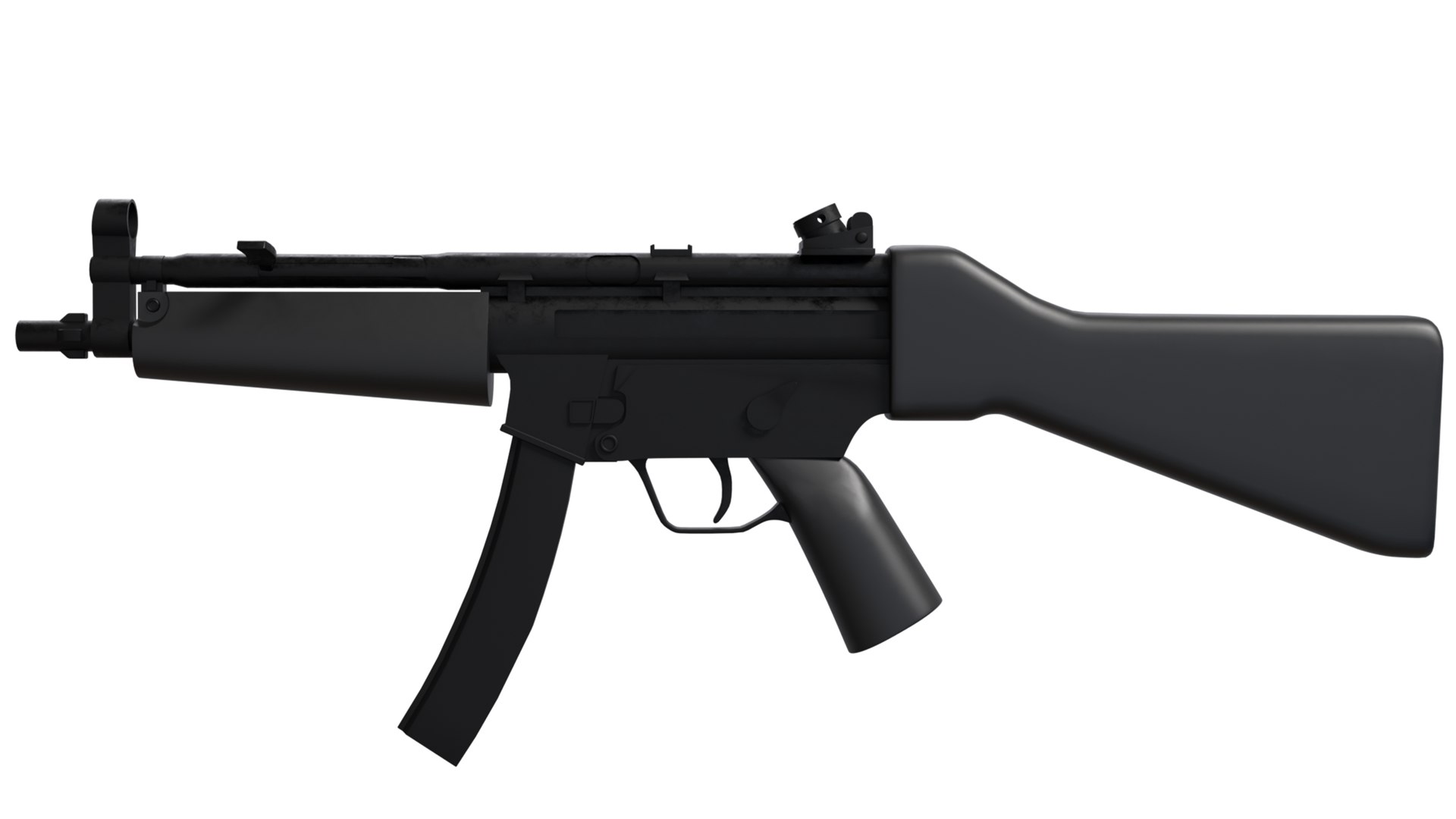 MP5 3D Model - TurboSquid 2394663