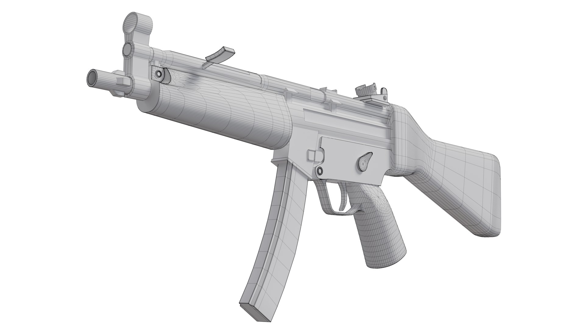 MP5 3D Model - TurboSquid 2394663