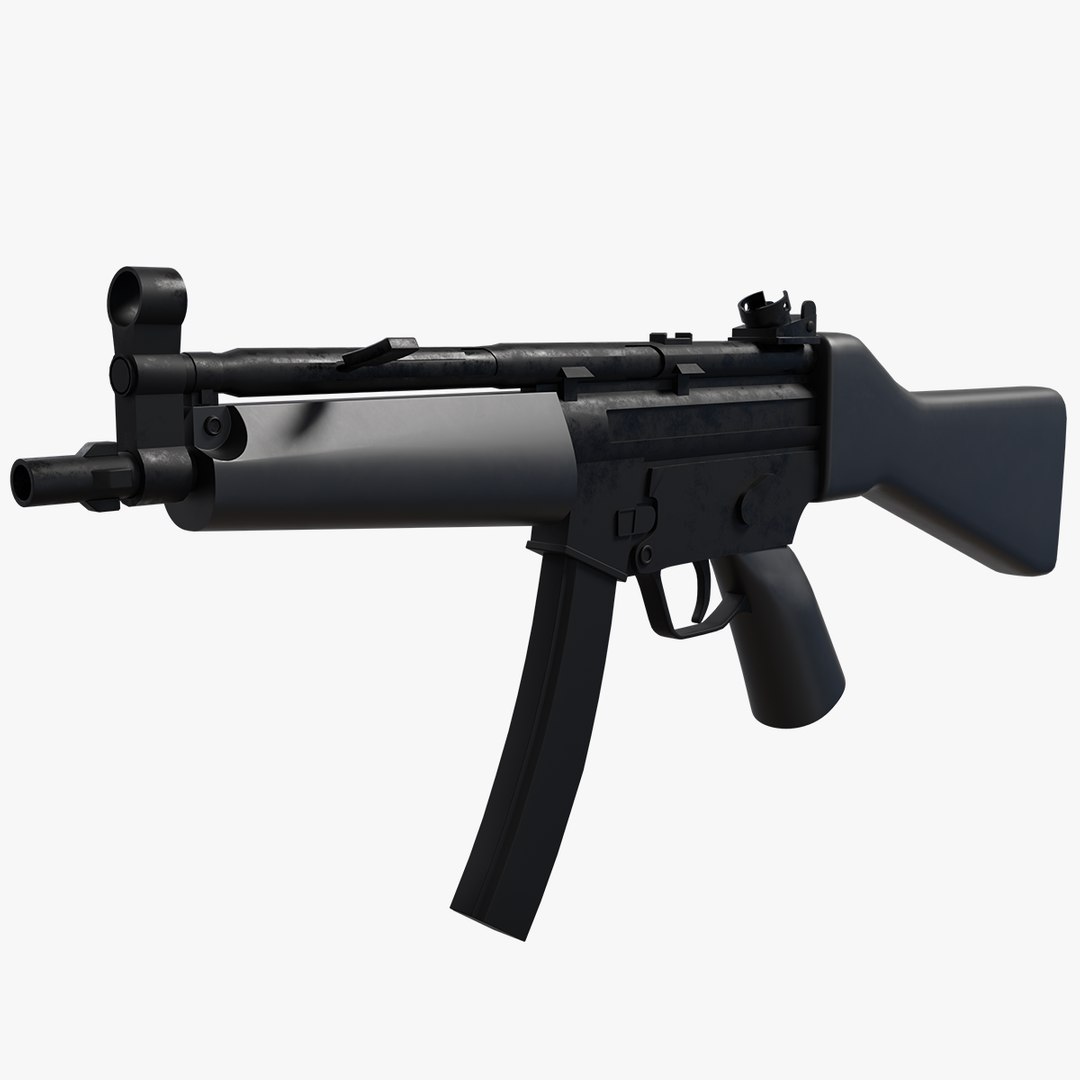 MP5 3D Model - TurboSquid 2394663