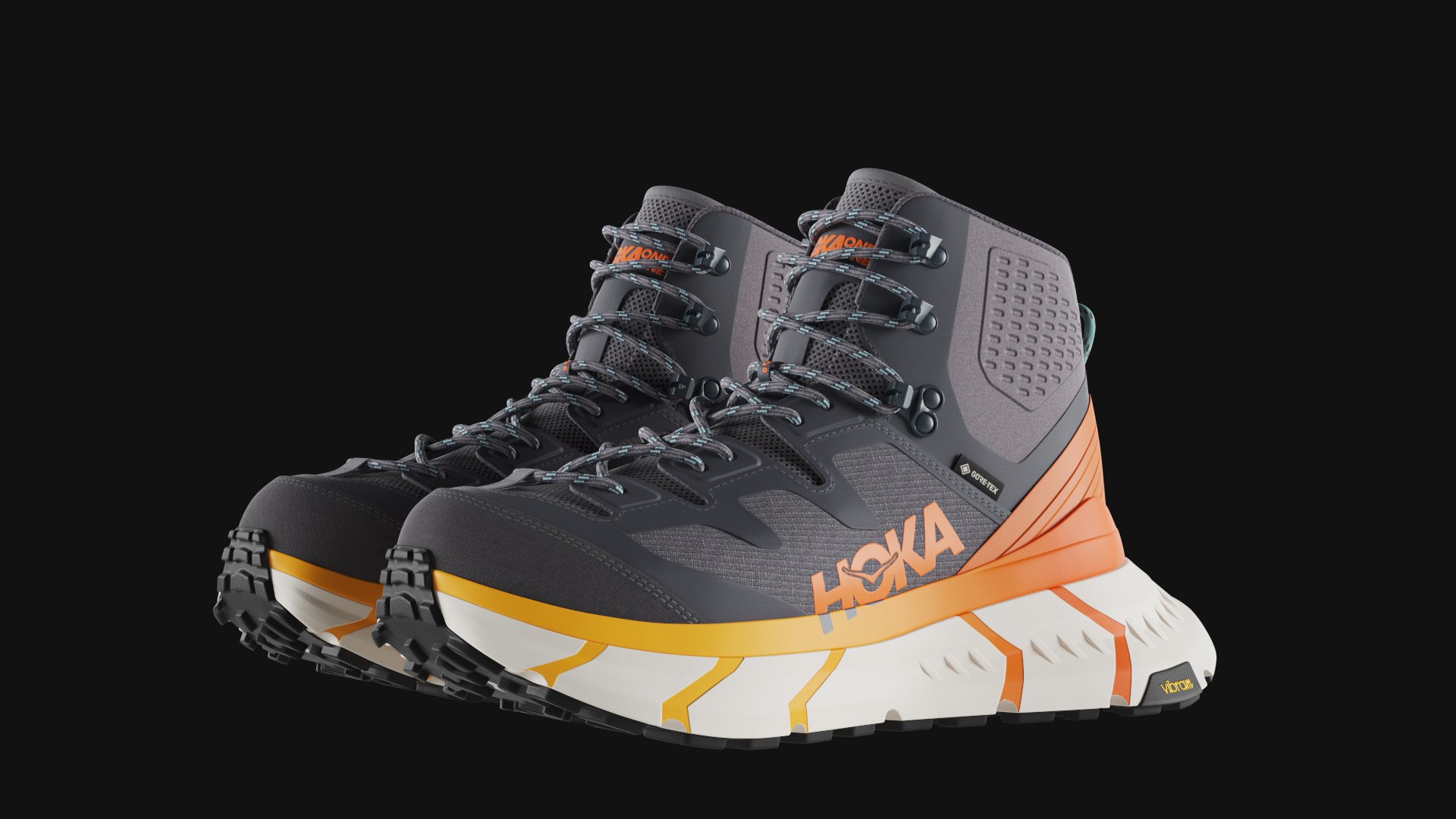 Hoka Tennine Hike GTX 3D 모델 - TurboSquid 1921898